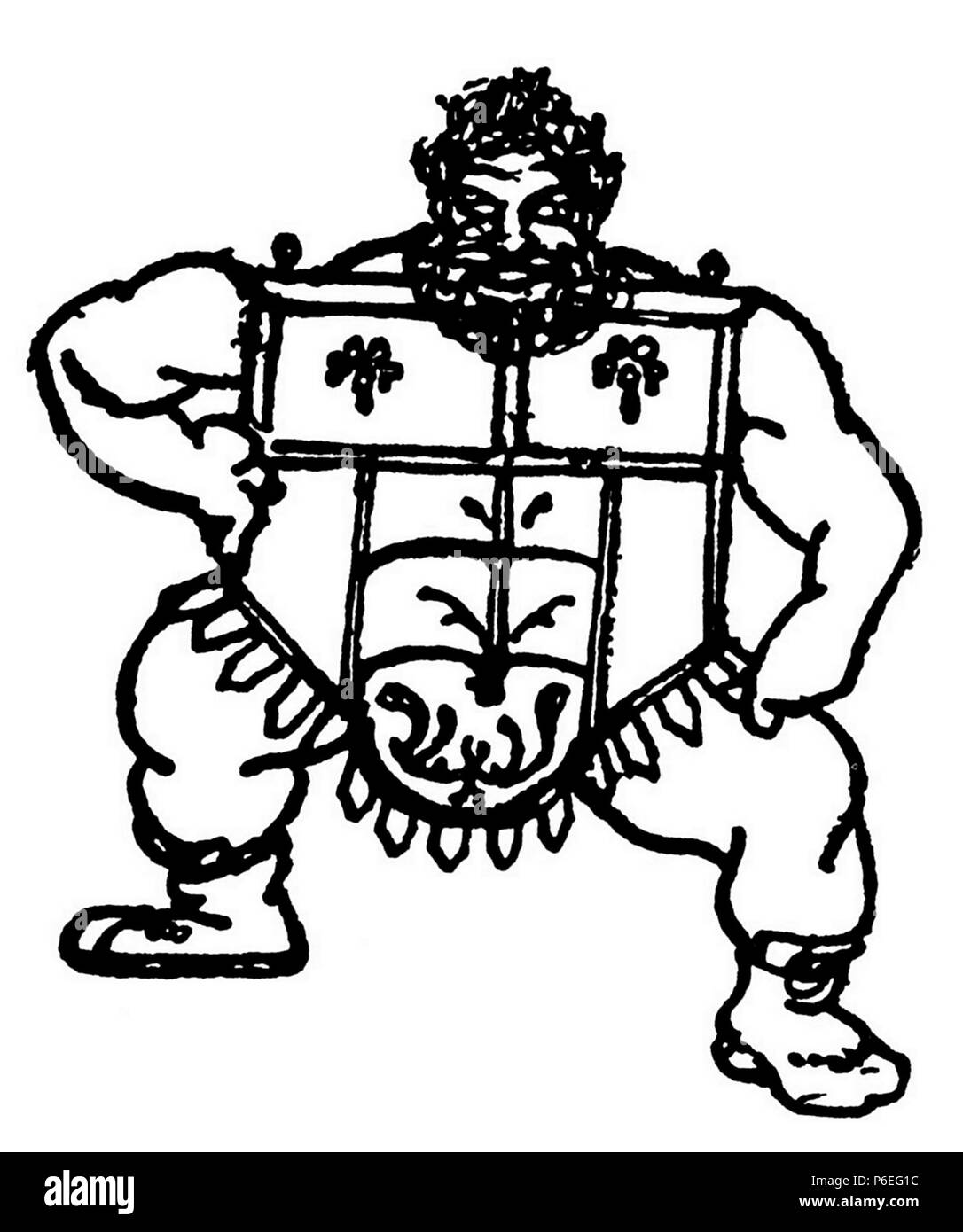 . English: Commodus. : . . English: The illustration for the humorous ...