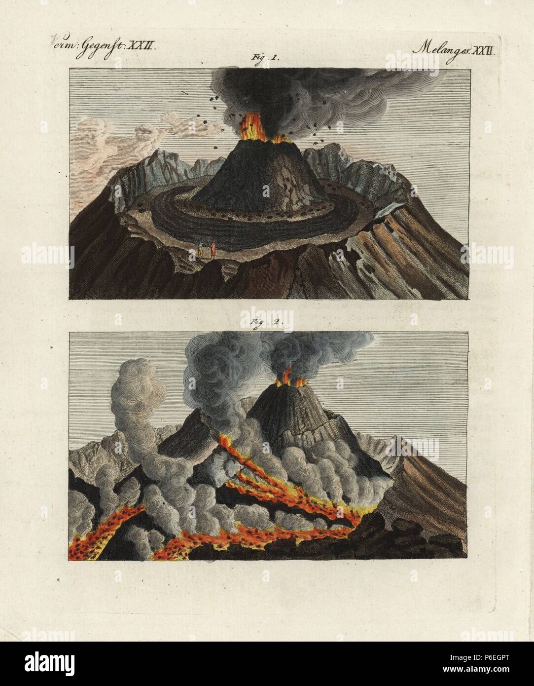 The Inside Of Mount Vesuvius