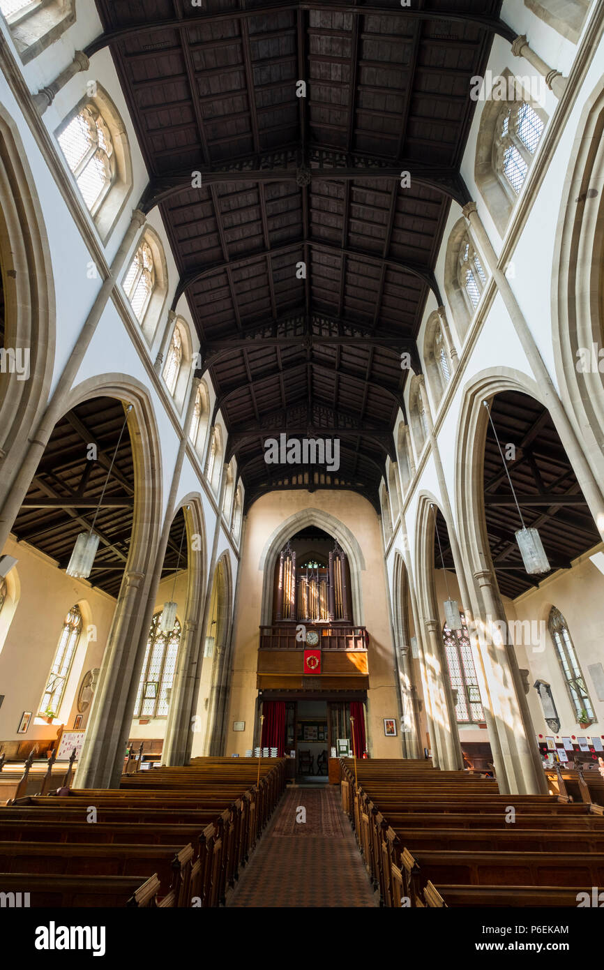 Interior of all saints church hi-res stock photography and images - Alamy