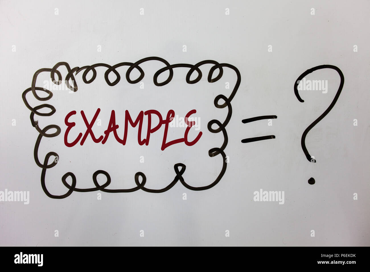 Word writing text Example. Business concept for Illustration Sample ...