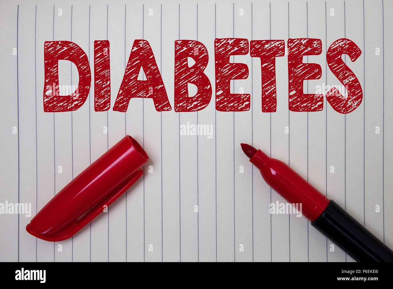 Word writing text Diabetes. Business concept for Chronic disease ...