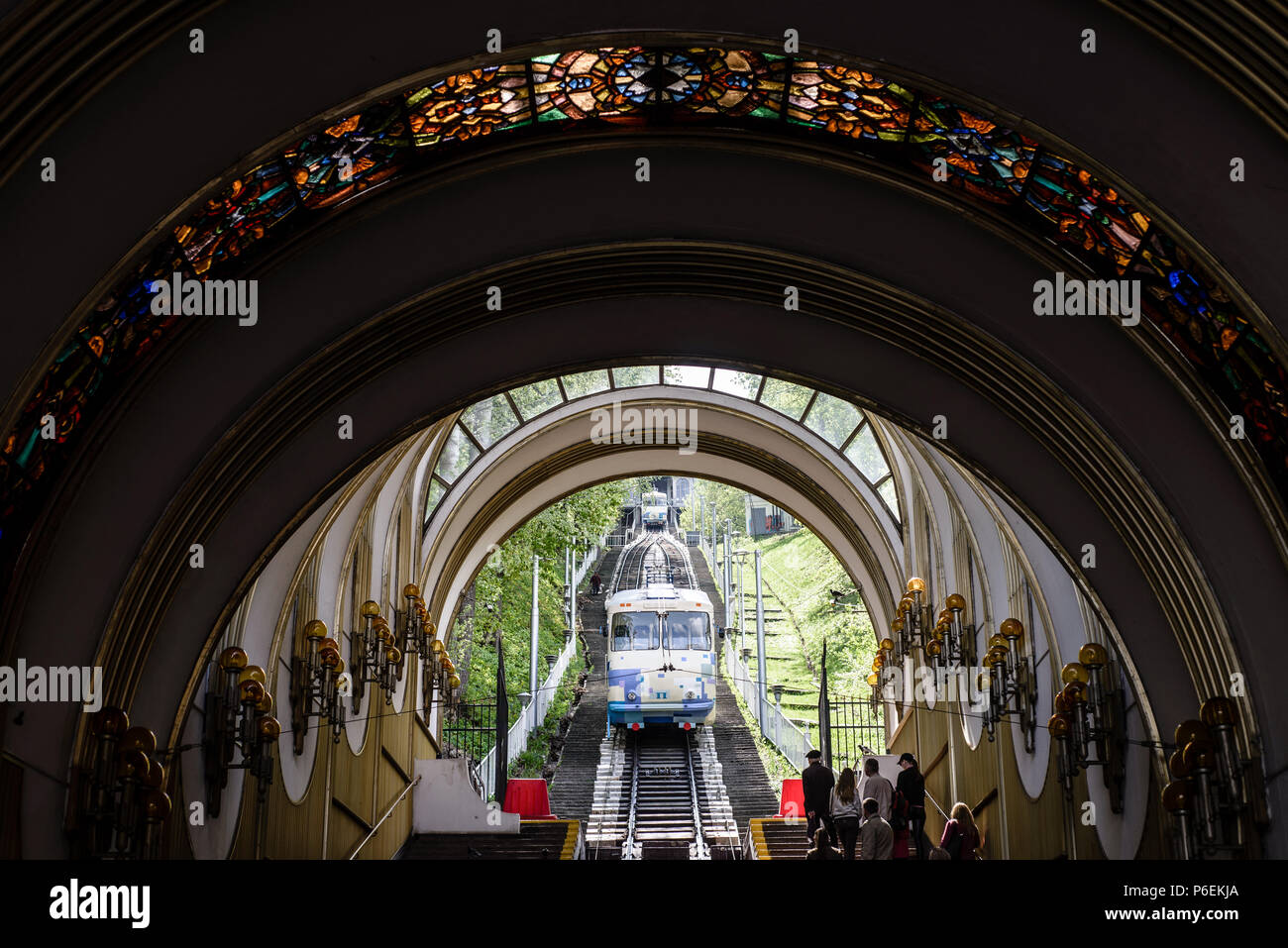 Kiev Funicular, Kyiv, Ukraine Stock Photo - Alamy