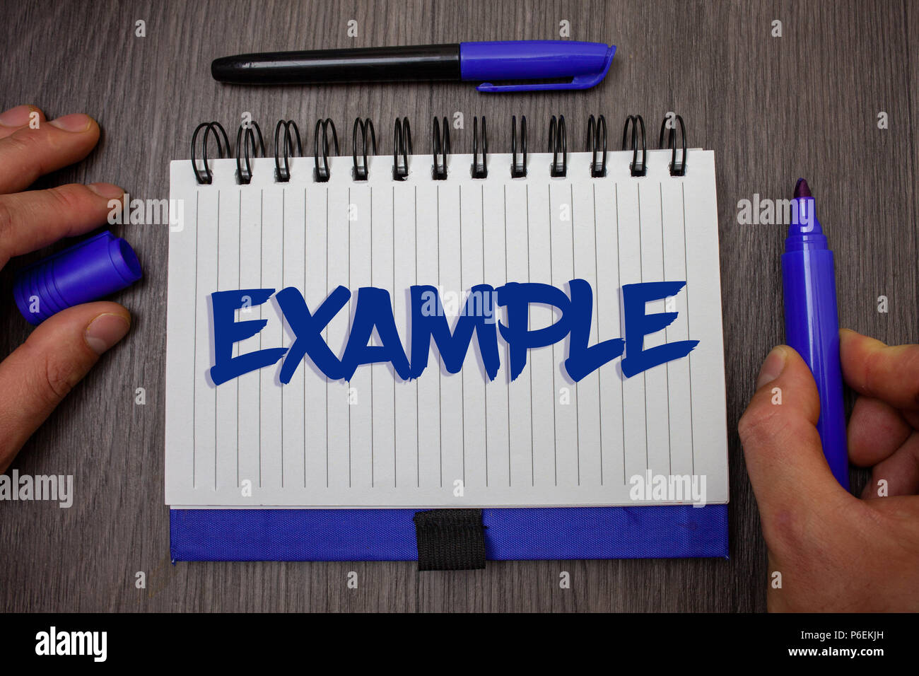 Word writing text Example. Business concept for Illustration Sample ...
