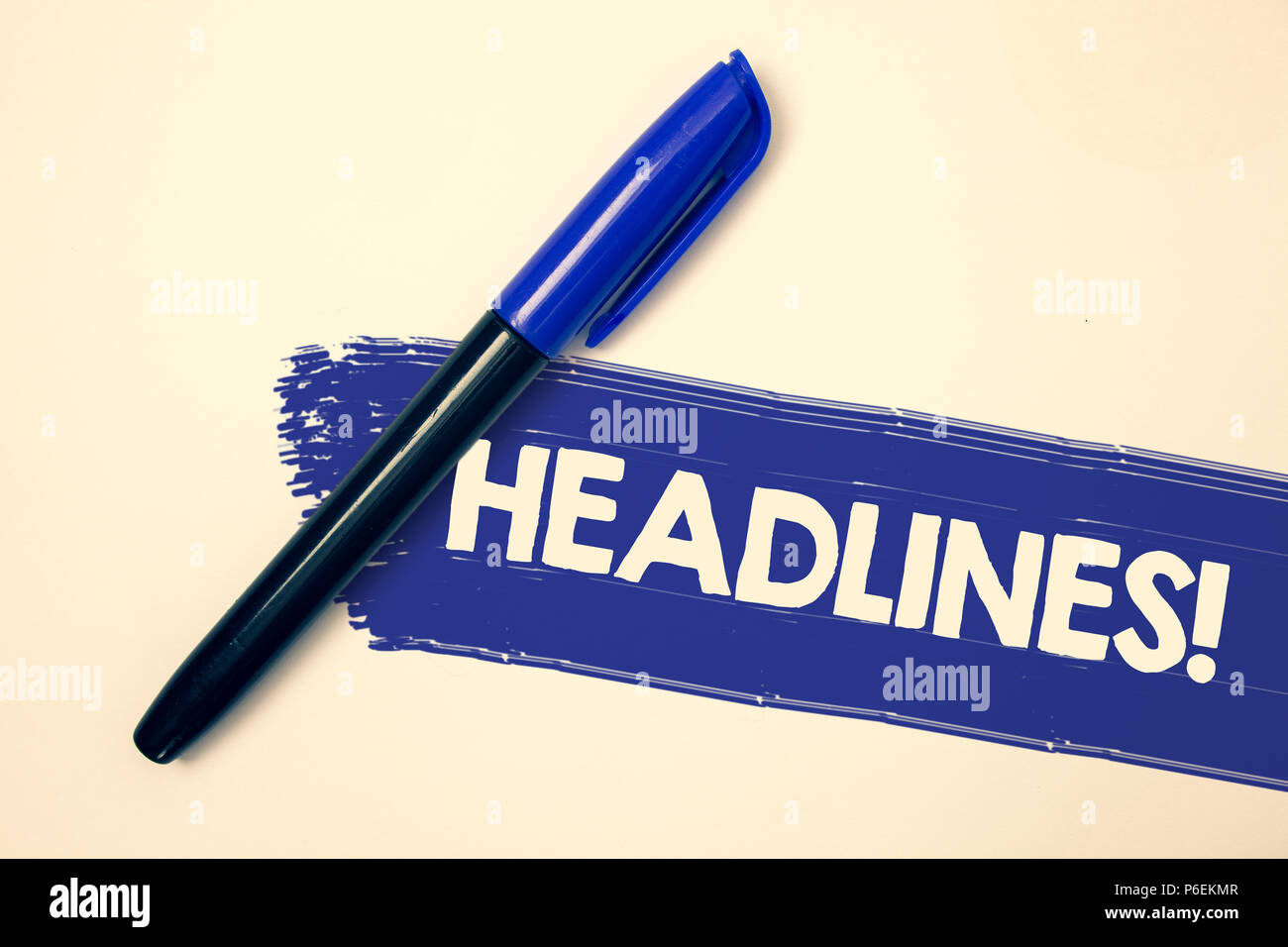 Word writing text Headlines Motivational Call. Business concept for ...