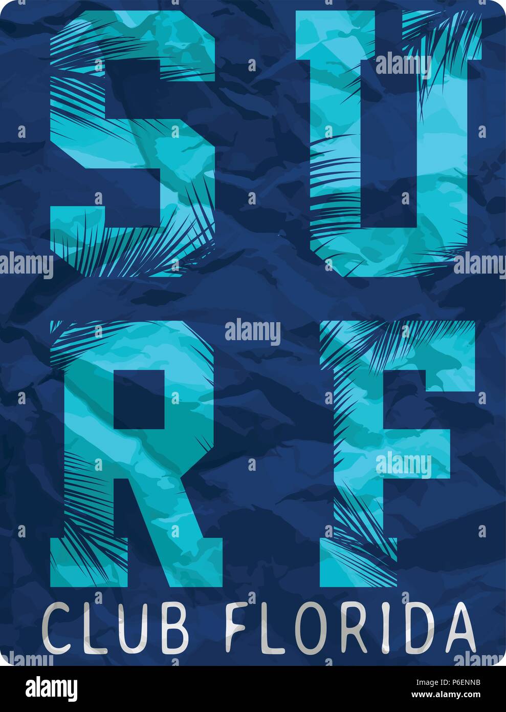 Surf club poster hi-res stock photography and images - Alamy