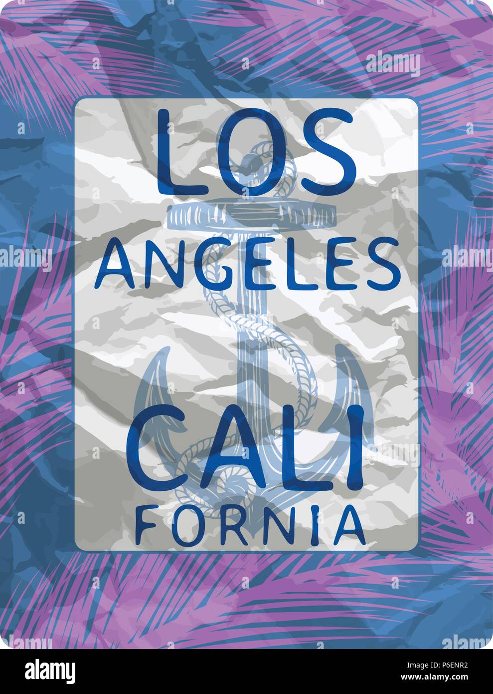 Surfboard in sunset california Stock Vector Images - Alamy