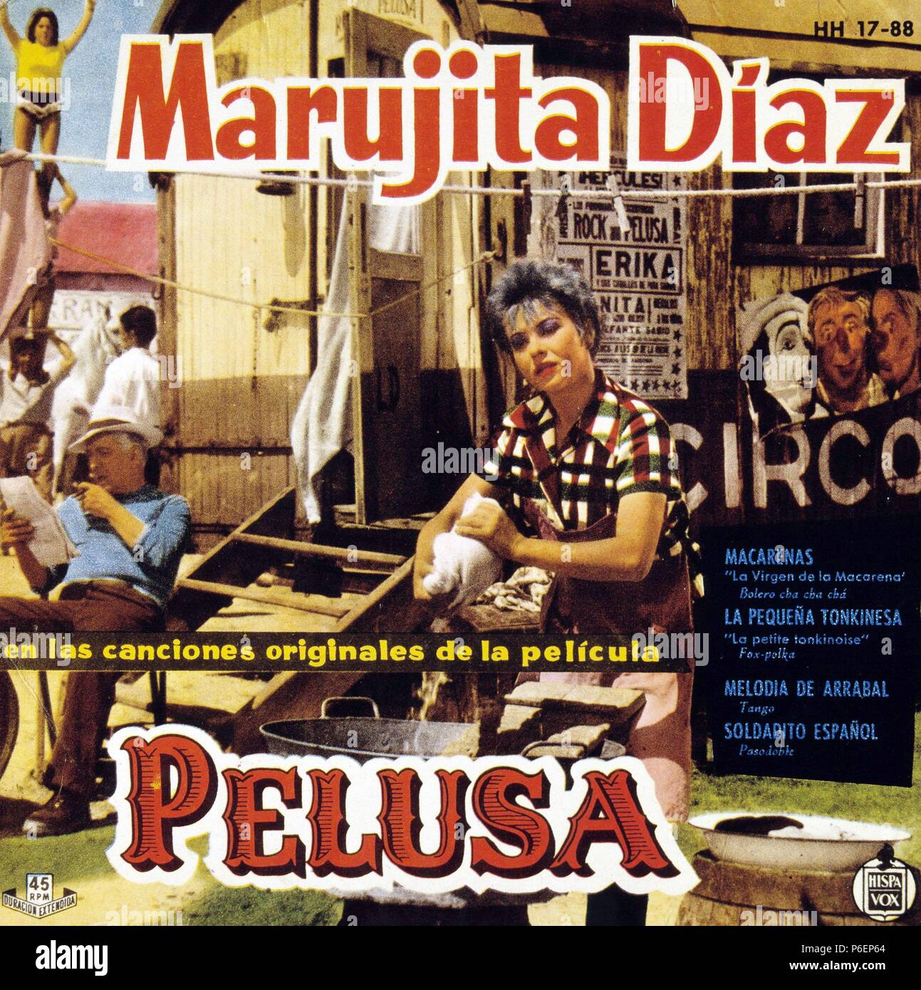 DIAZ, MARUJITA. ACTRIZ Y CANTANTE ESPAÑOLA. SEVILLA 1932. PORTADA DE ...