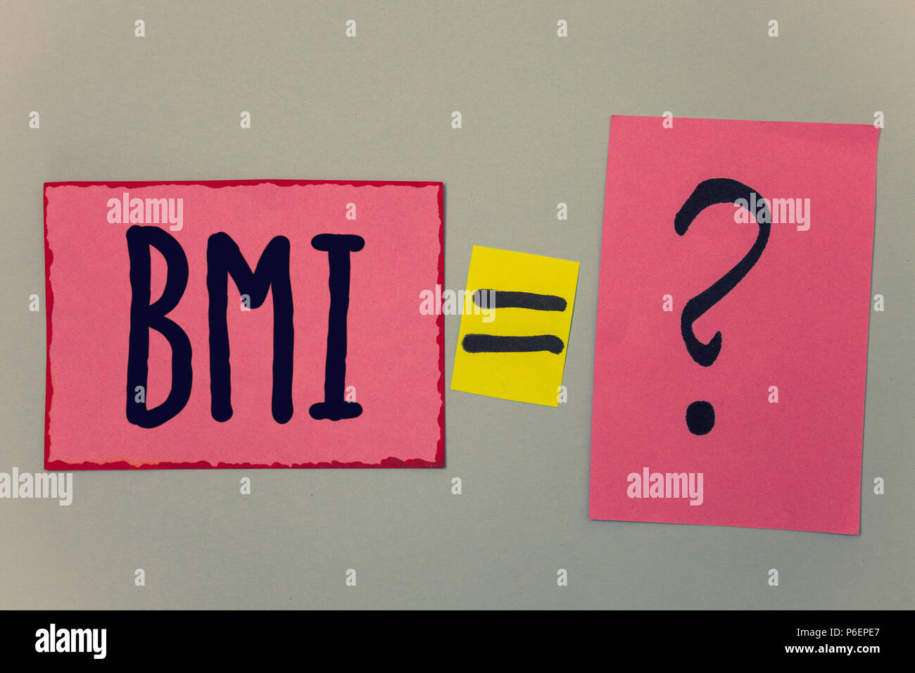 Conceptual hand writing showing Bmi. Business photo text Body Mass ...