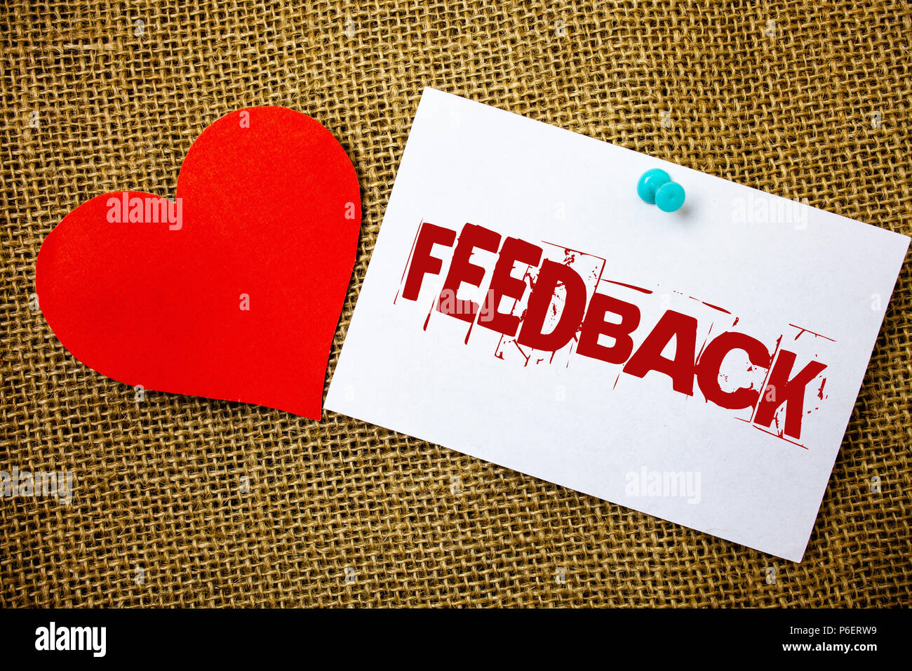 Conceptual hand writing showing Feedback. Business photo text Customer ...