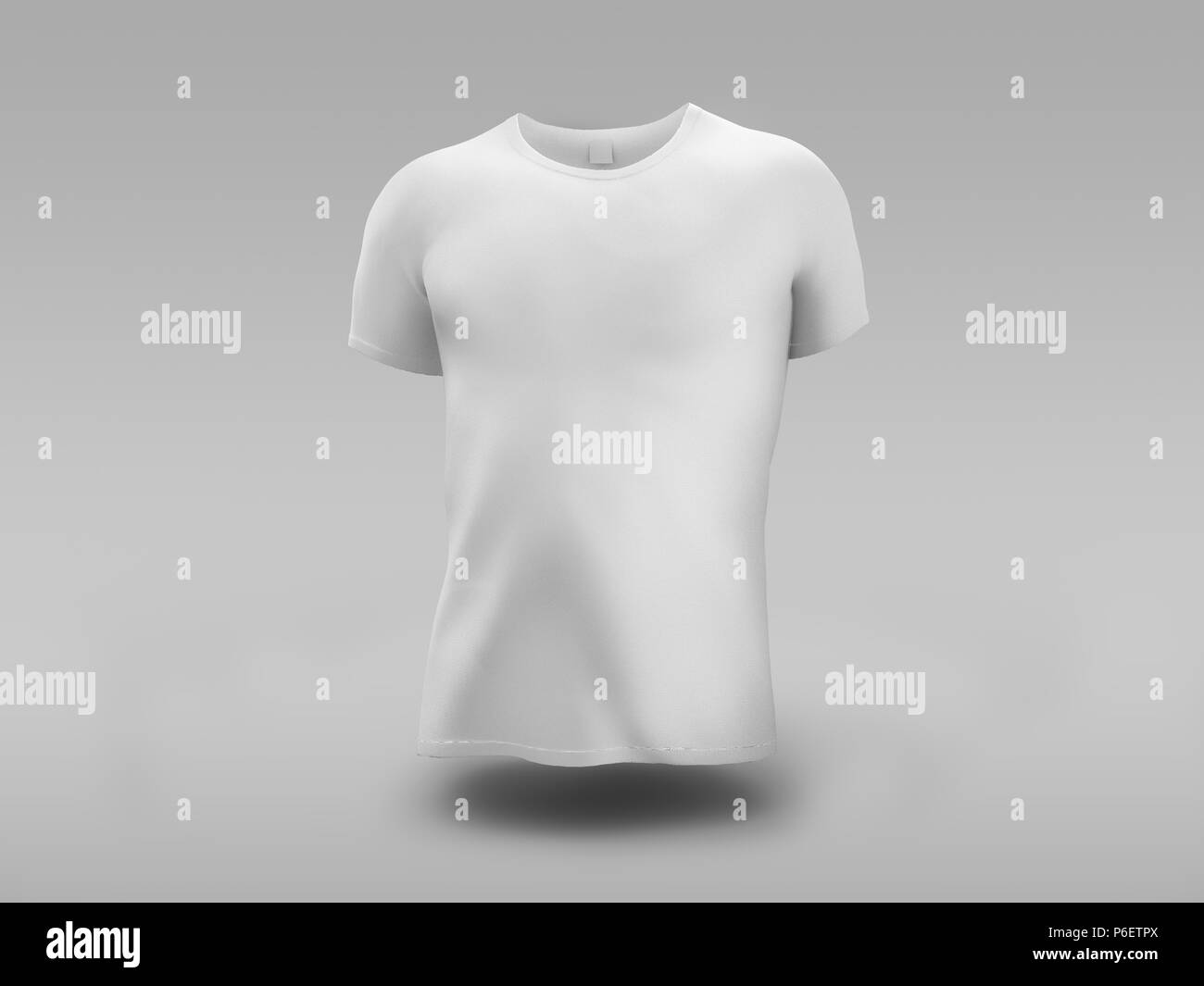3d rendering man blank Black and White Stock Photos & Images - Alamy