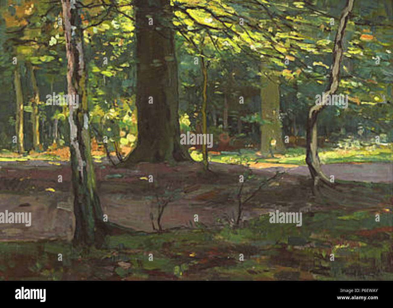 Boslandschap hi-res stock photography and images - Alamy