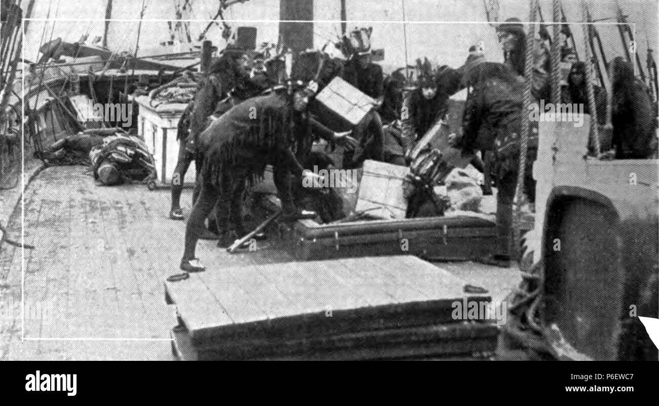 8 Boston tea party 1915 Stock Photo - Alamy
