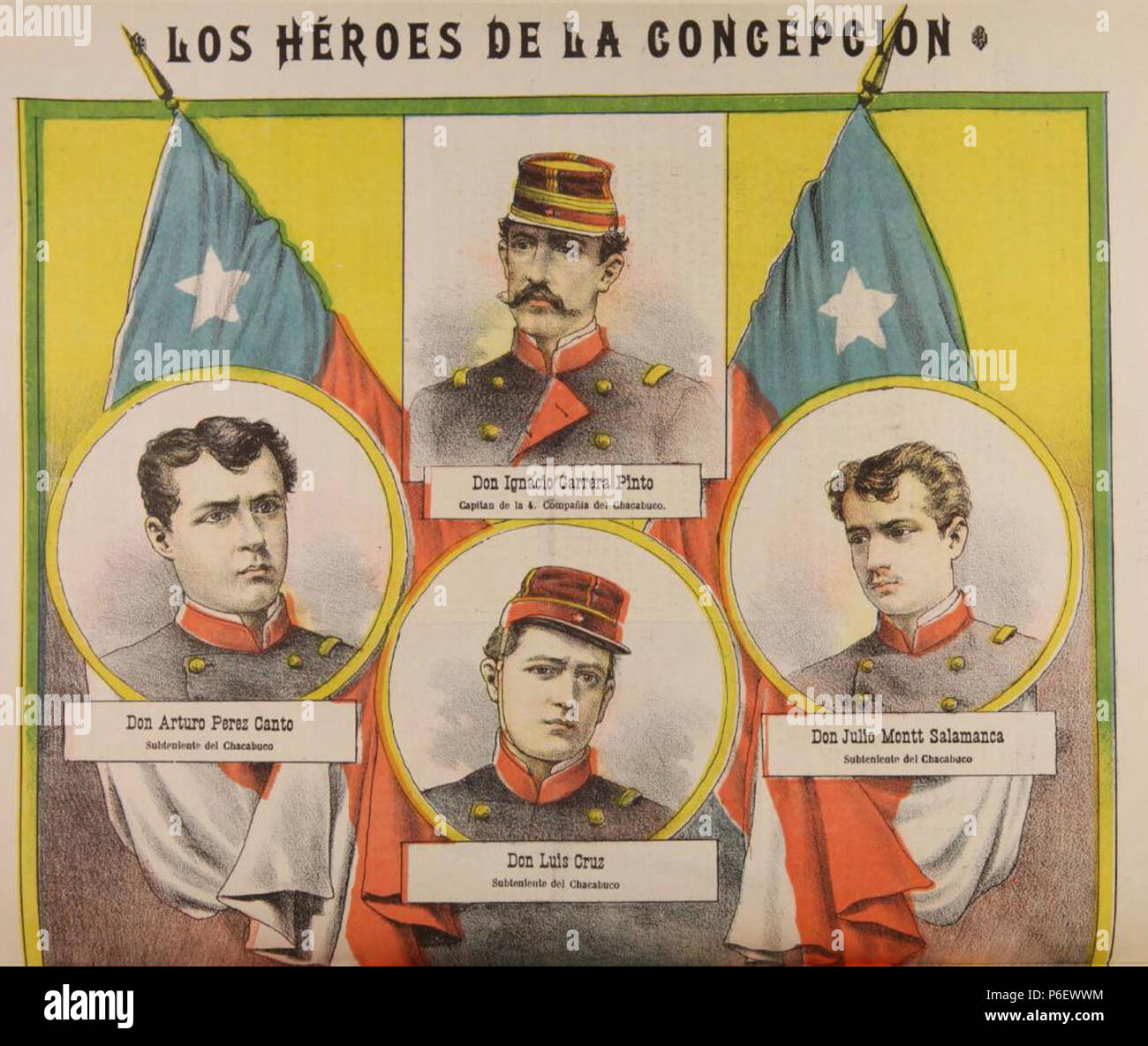 9 Los héroes de La Concepción Stock Photo - Alamy
