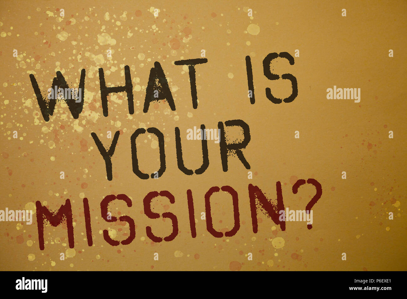 Word writing text What Is Your Mission Question. Business concept for ...