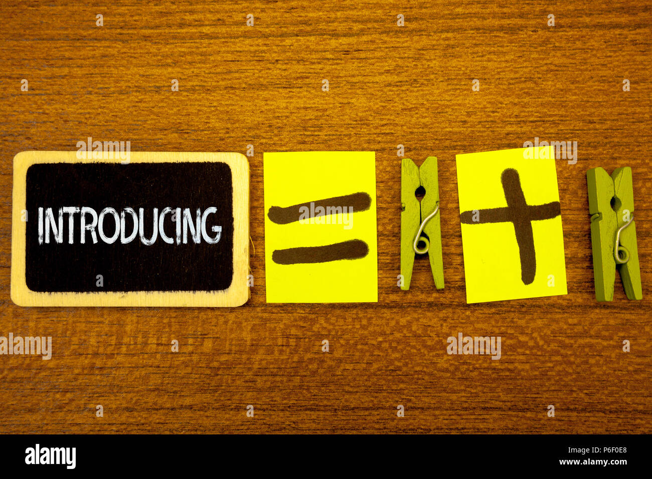 Word writing text Introducing. Business concept for Presenting a topic ...