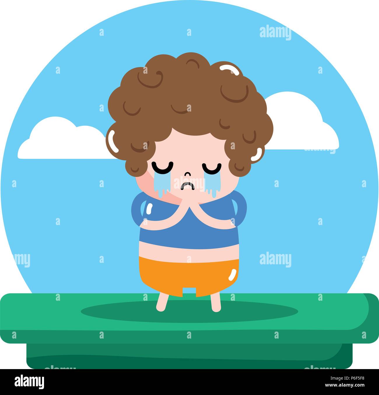 Weepy eyes Stock Vector Images - Alamy