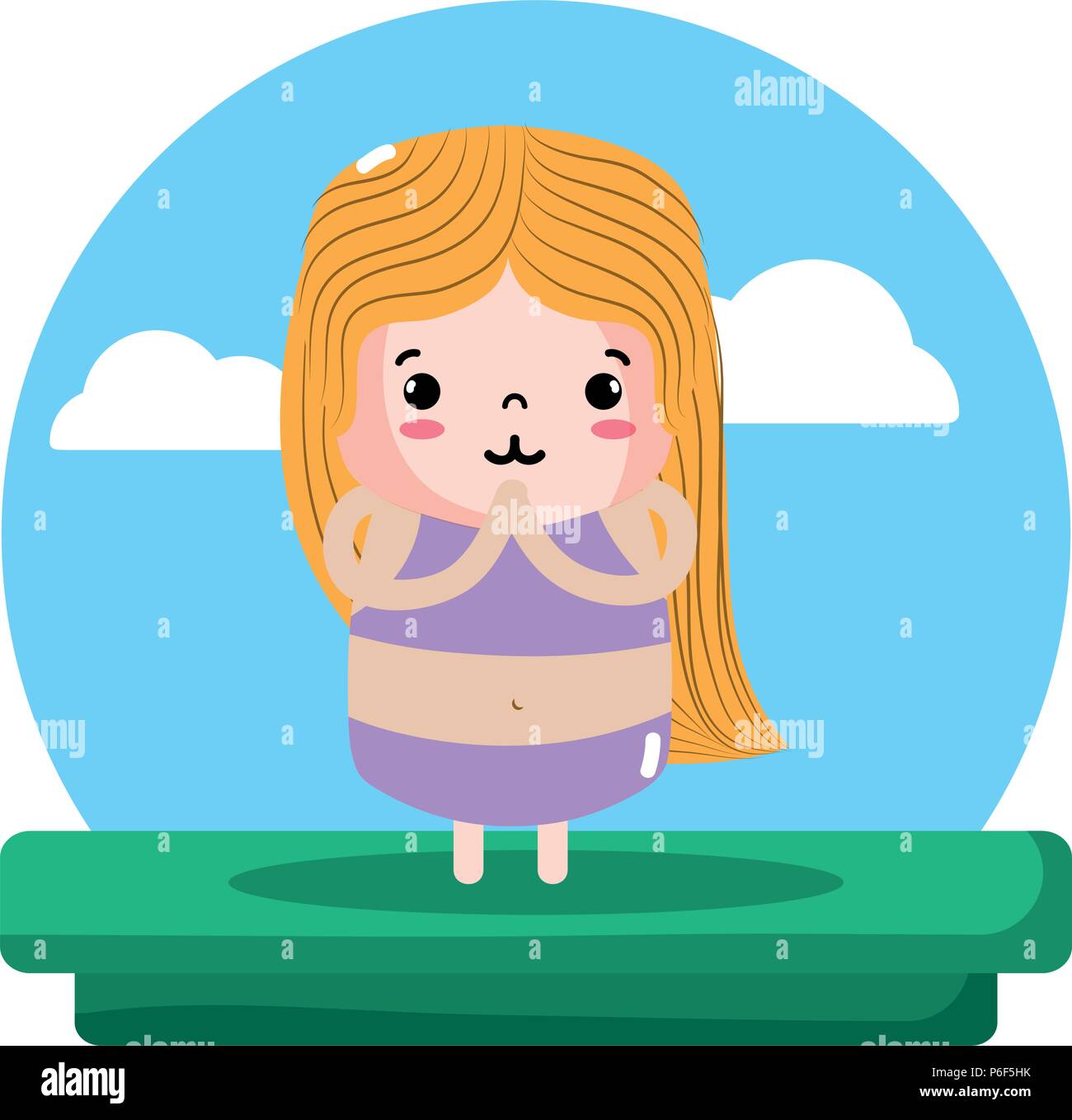 Hopeful Eyes Cartoon