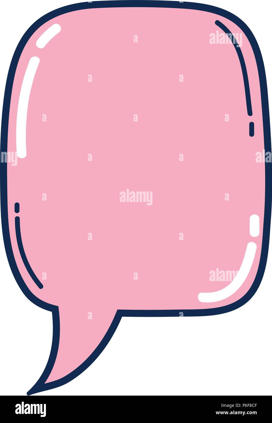 chat bubble text message information vector illustration Stock Vector ...