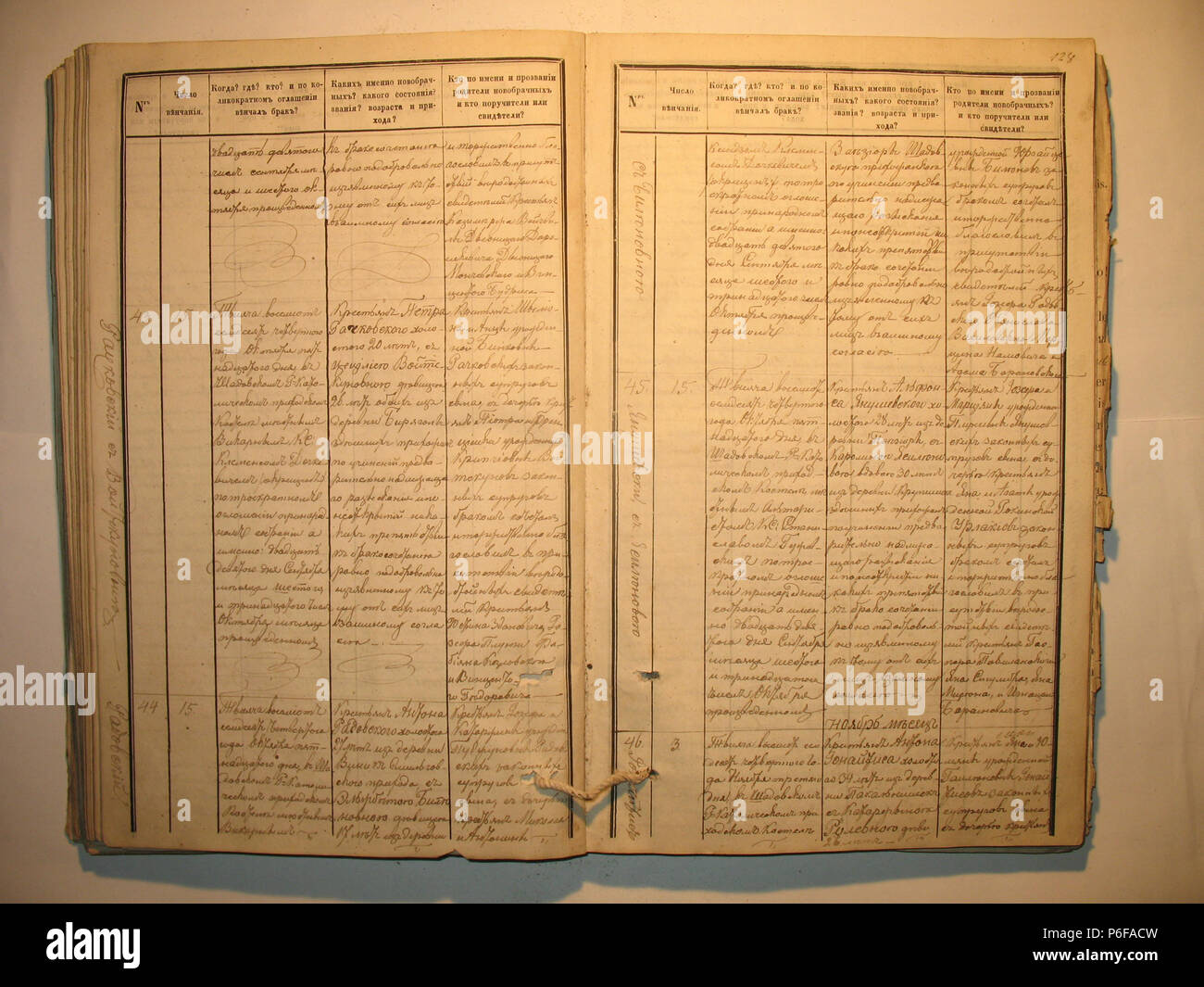 100 Šeduvos RKB 1865-1879 santuokos metrikų knyga 137 Stock Photo - Alamy