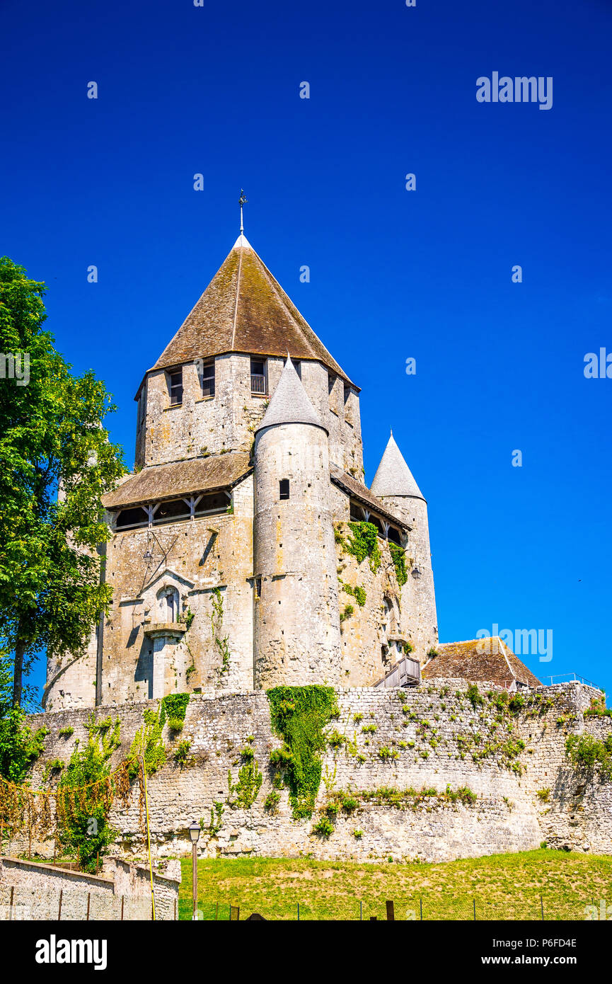 Caesar Tower, also known as La Tour Cesar, is a 12th century castle ...