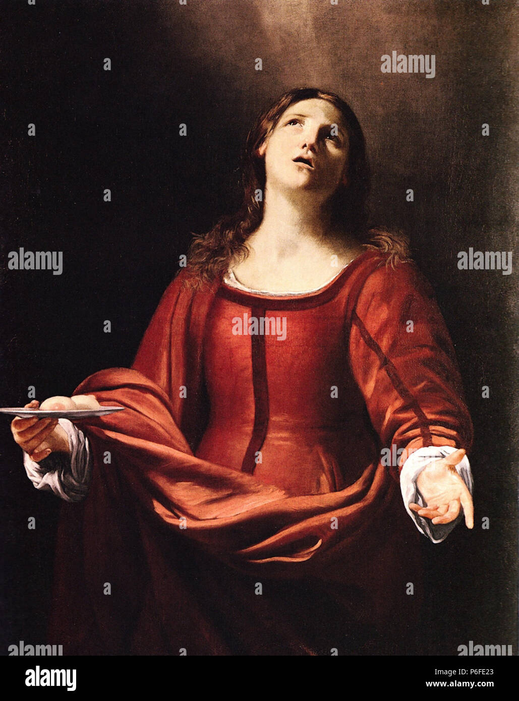 English: Sant'Agata, Guido Cagnacci . between 1635 and 1640 76 Sant ...