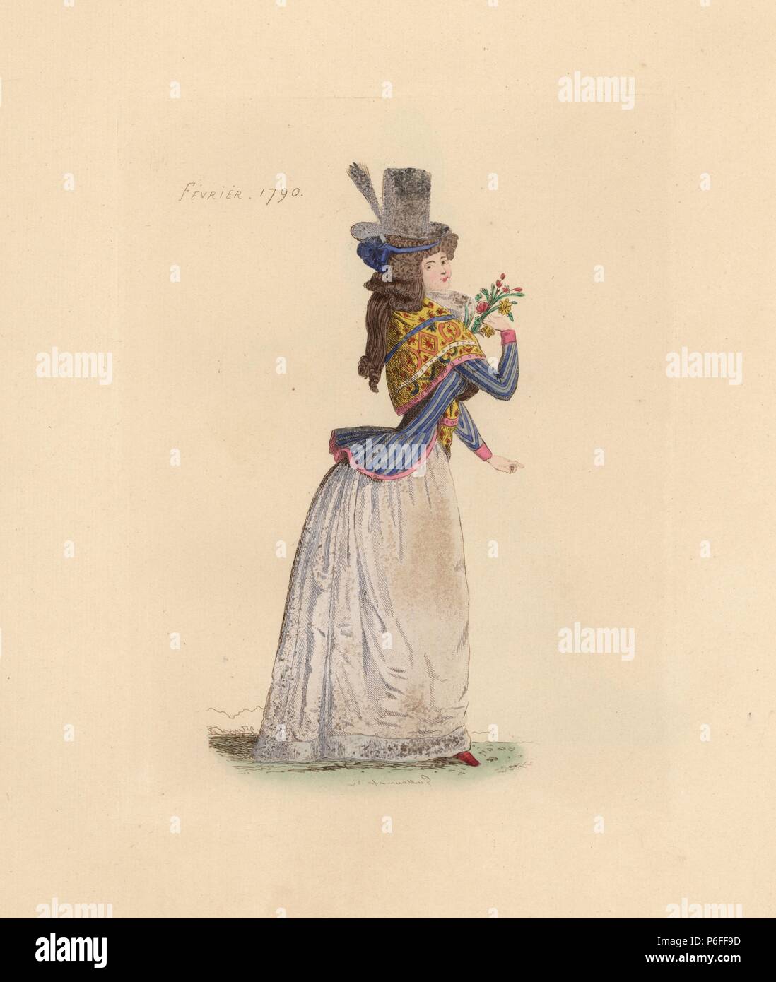 Woman wearing petticoat hi-res stock photography and images - Alamy