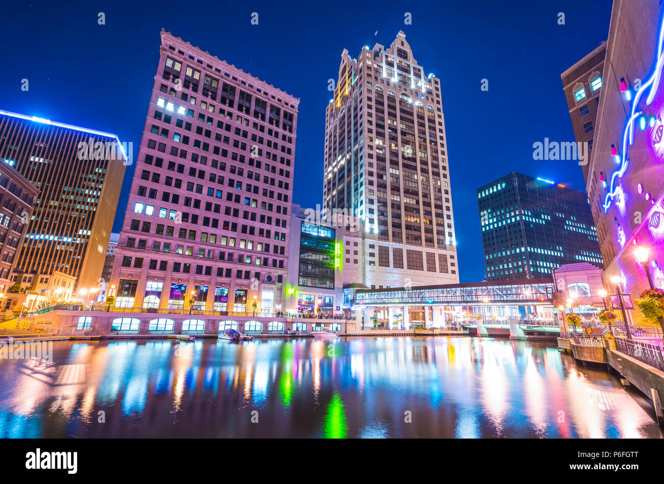 Milwaukee At Night