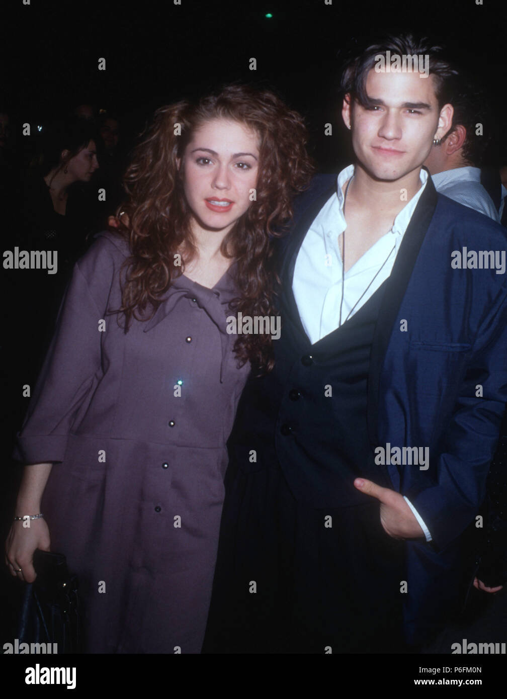 HOLLYWOOD, CA - JANUARY 16: (L-R) Actress Lisa Rieffel and actor Johnny ...