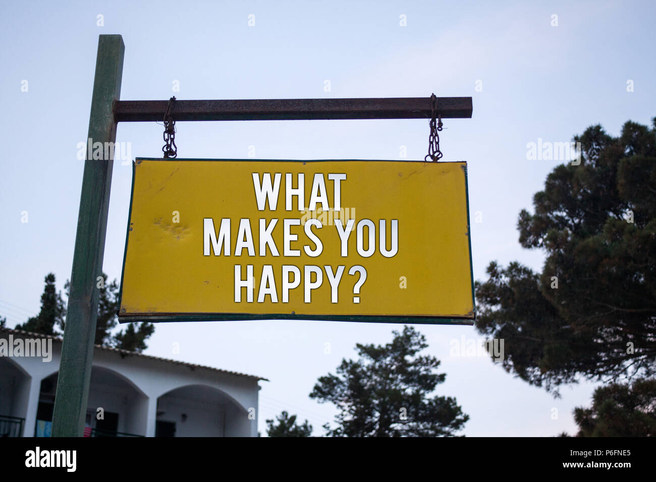 Word writing text What Makes You Happy Question. Business concept for ...