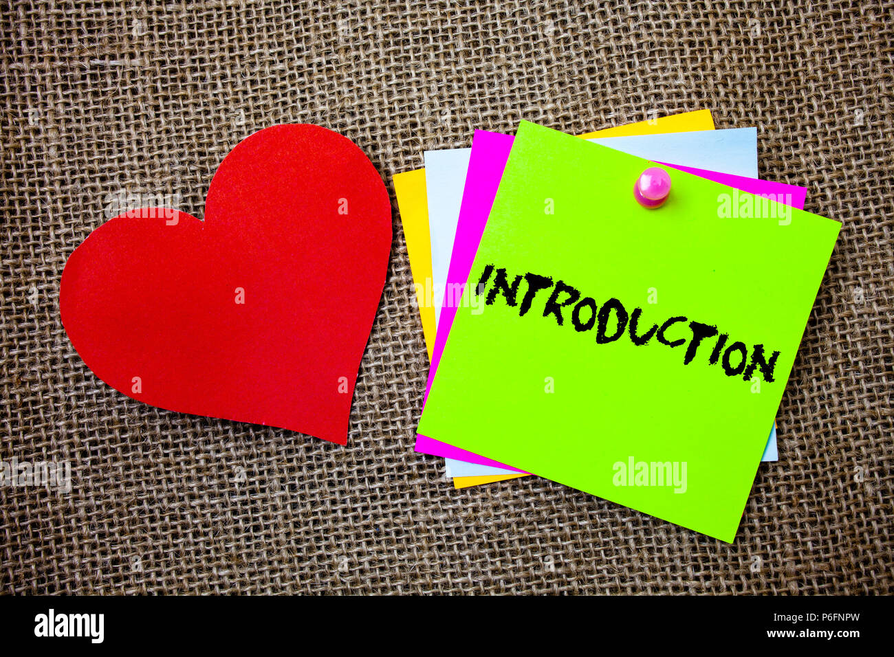 Text sign showing Introduction. Conceptual photo First part of a ...