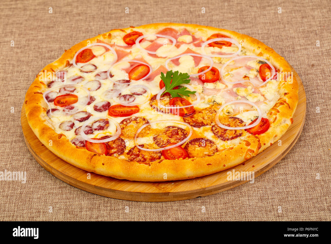 Pizza mix slices hi-res stock photography and images - Alamy