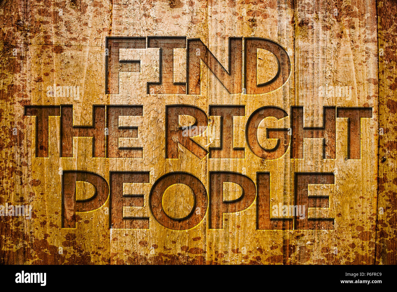 Conceptual hand writing showing Find The Right People. Business photo ...