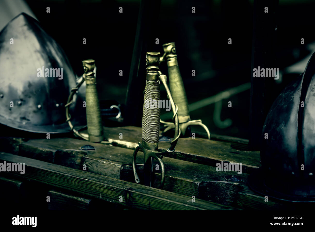 Ancient medieval sword, detail of death weapon, history Stock Photo - Alamy