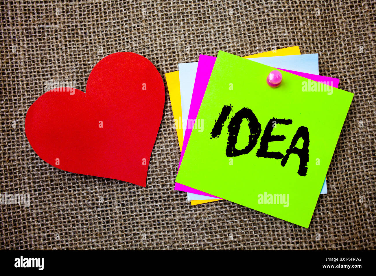 Text sign showing Idea. Conceptual photo Creative Innovative Thinking ...