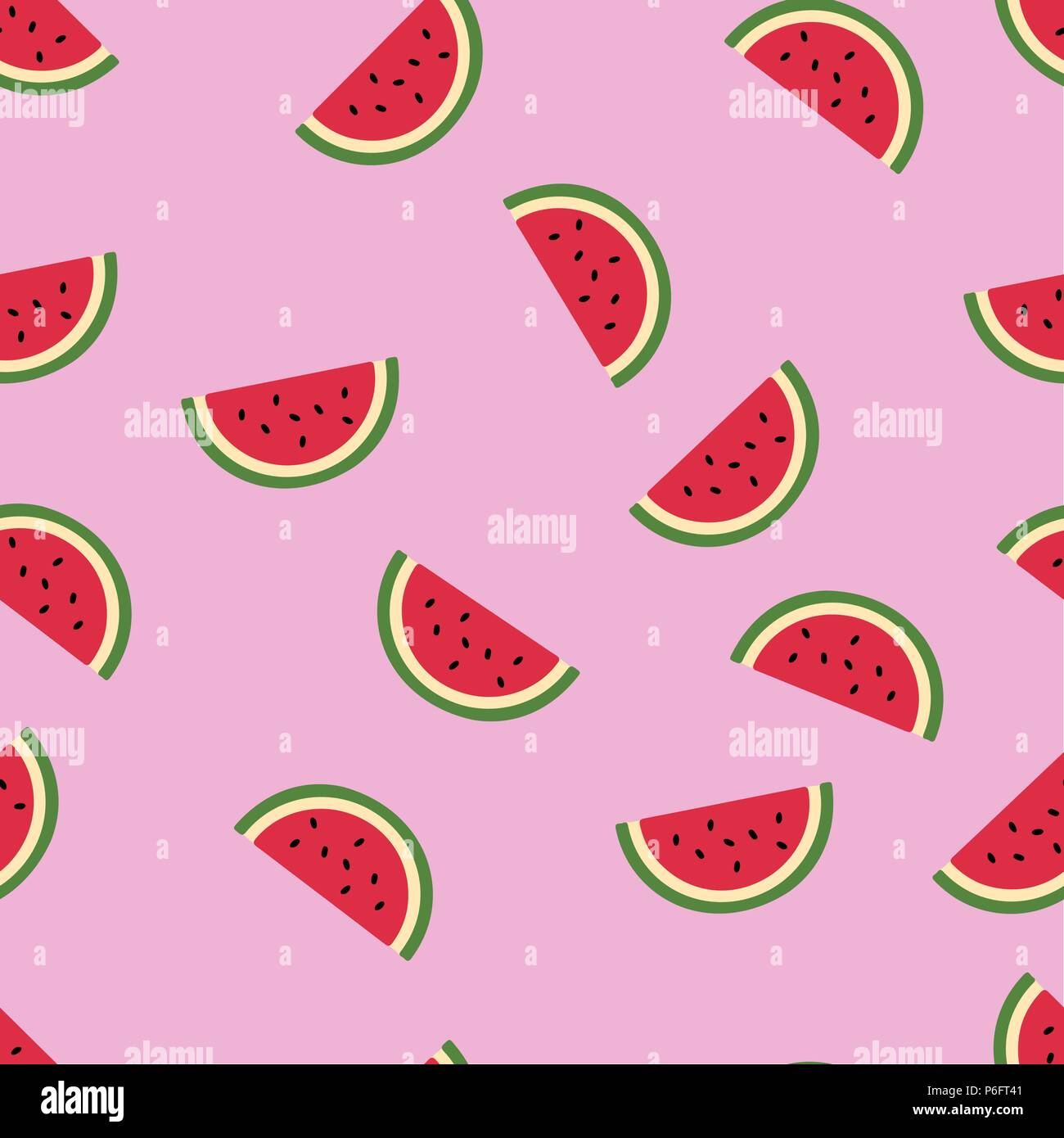Lobules watermelon pattern seamless. Vector illustration. Food ...