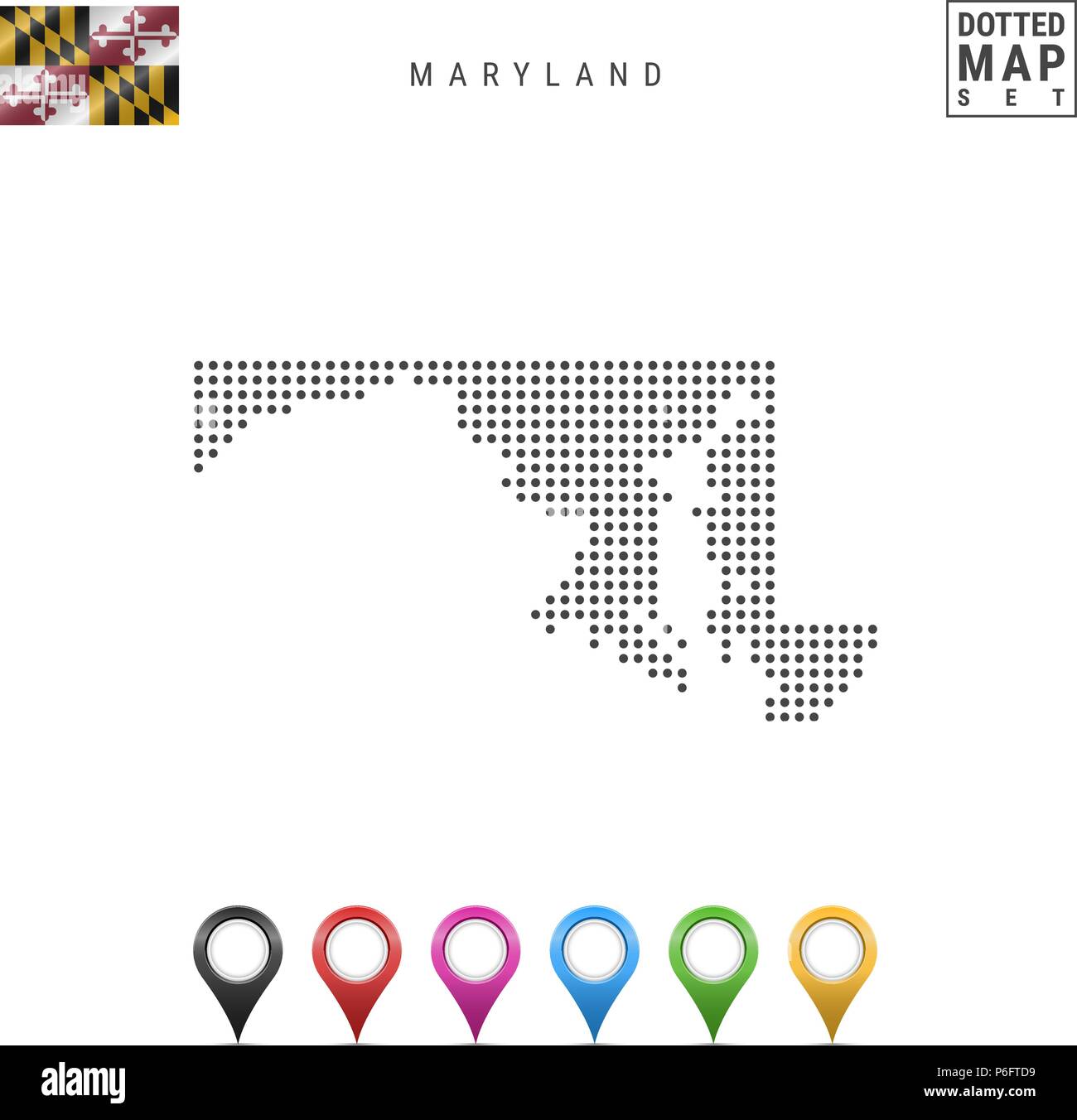 Maryland border markers hi-res stock photography and images - Alamy