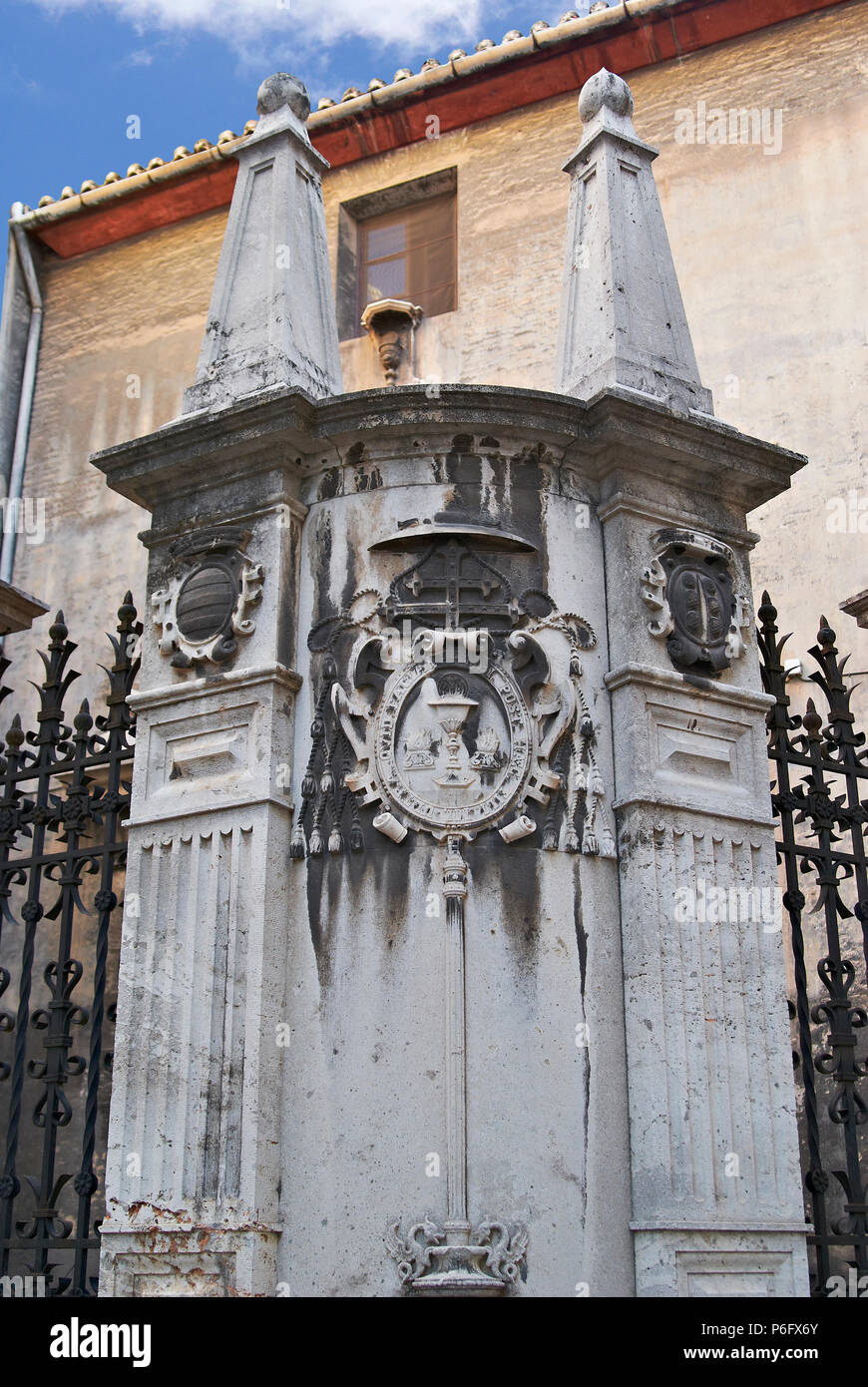 Famous historic building With Beautiful moulding and balconies in ...