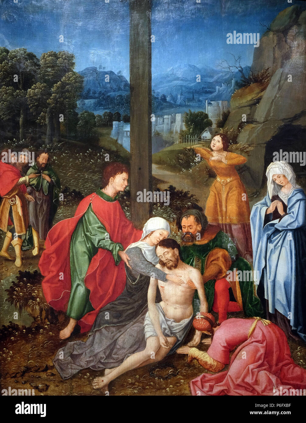 Joos van cleve crucifixión hi-res stock photography and images - Alamy
