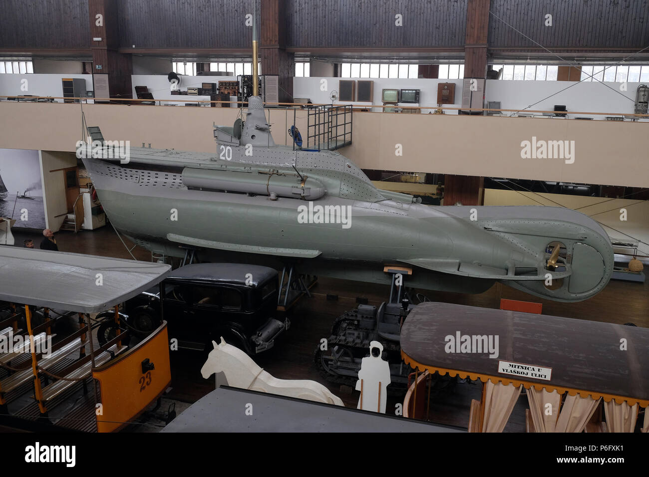 Submarine CB-20, Italy 1943 in Nikola Tesla Technical Museum in Zagreb ...