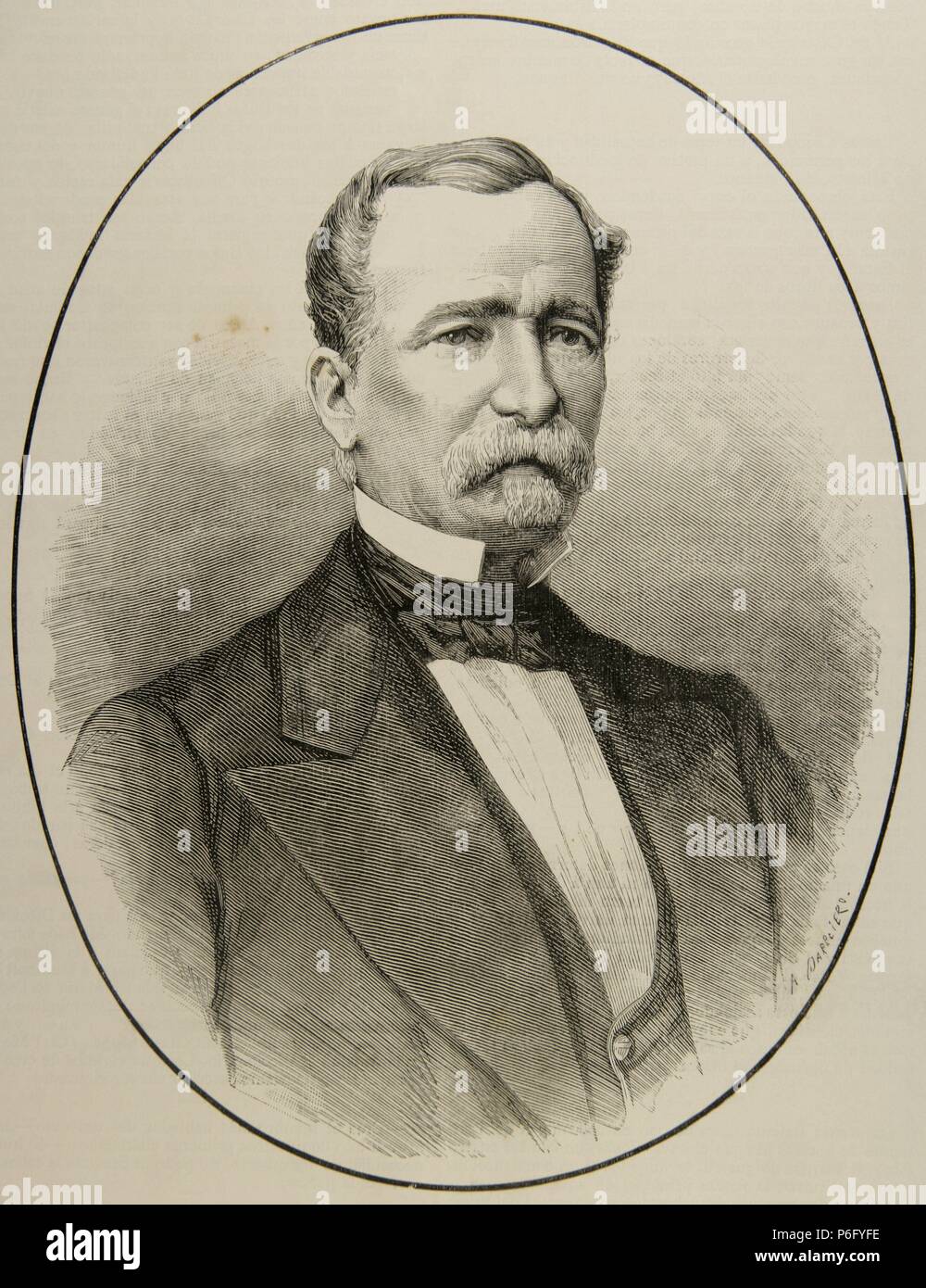 Luis Mayans y Enriquez de Navarra (1805-1880). Spanish noble and ...