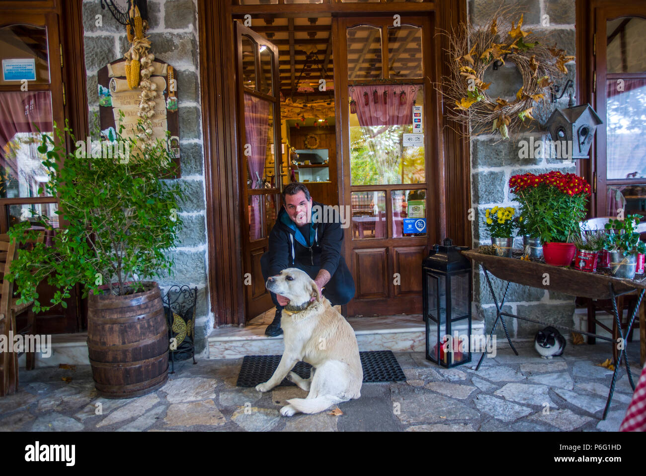 europe, greece, evritania, karpenisi, krikelo, village, andigoni ...