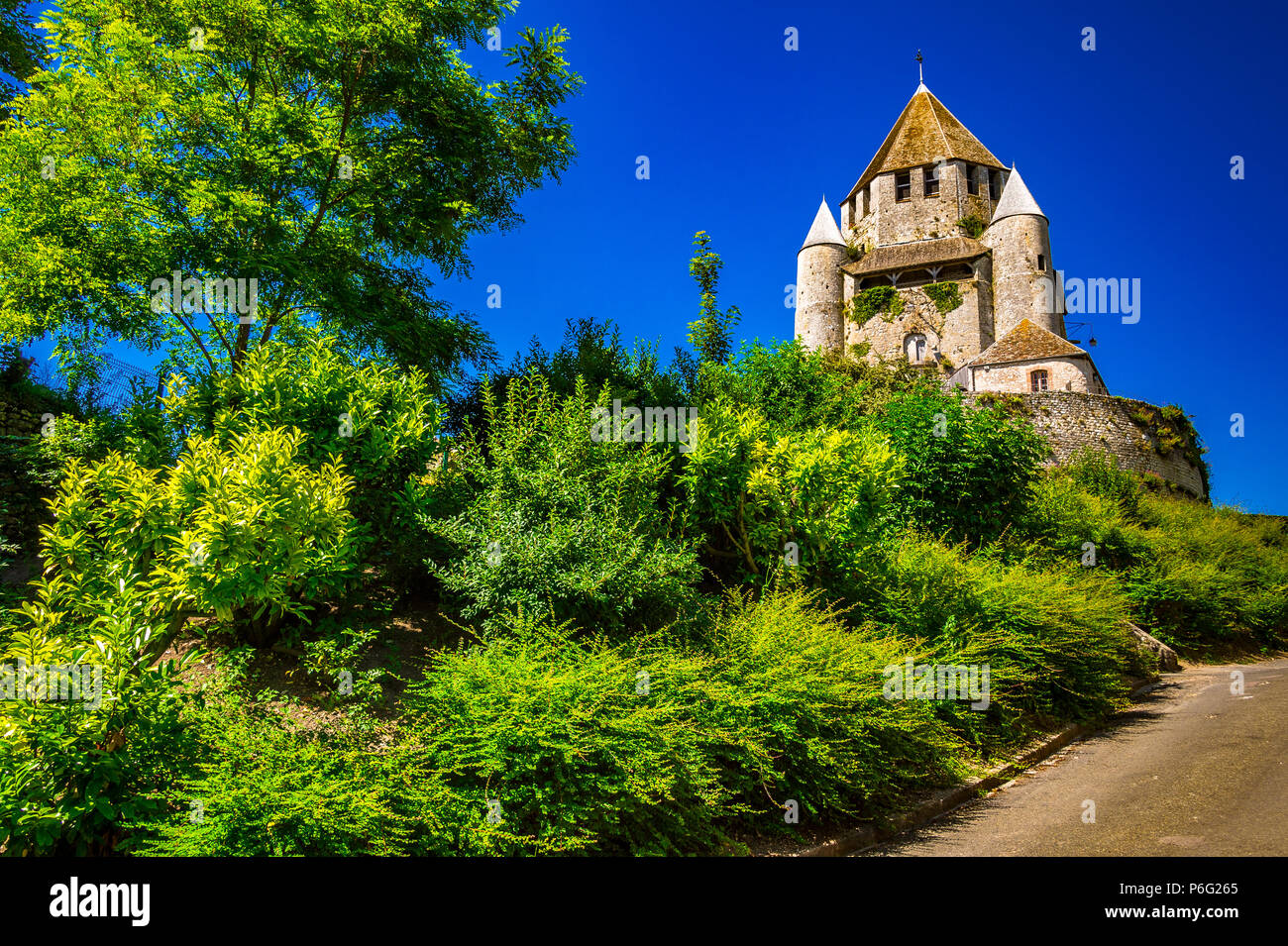 Caesar Tower, also known as La Tour Cesar, is a 12th century castle ...