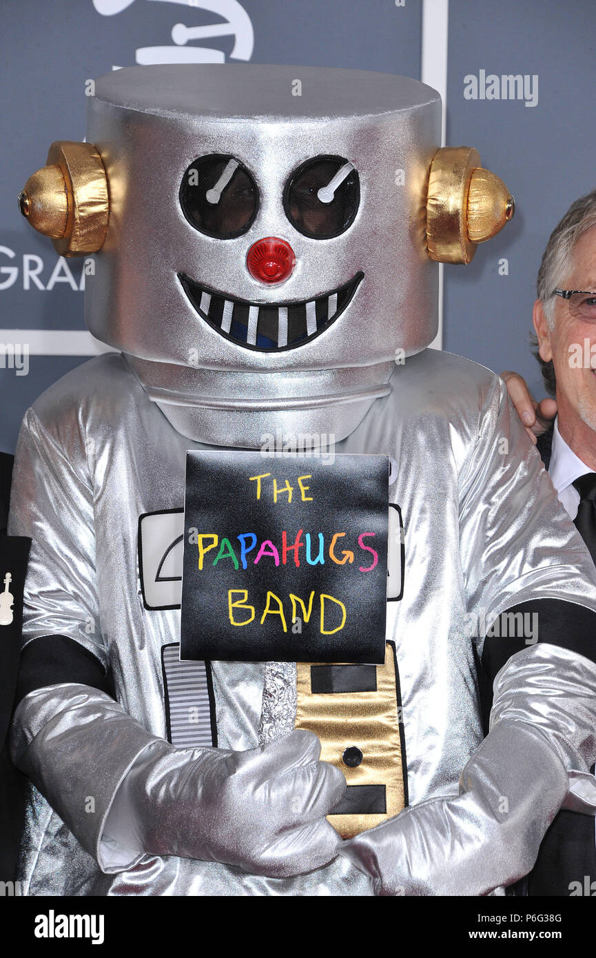 David Sharpe, Papa Hugs Band 57 at The 54th Annual GRAMMY Awards 2012 ...