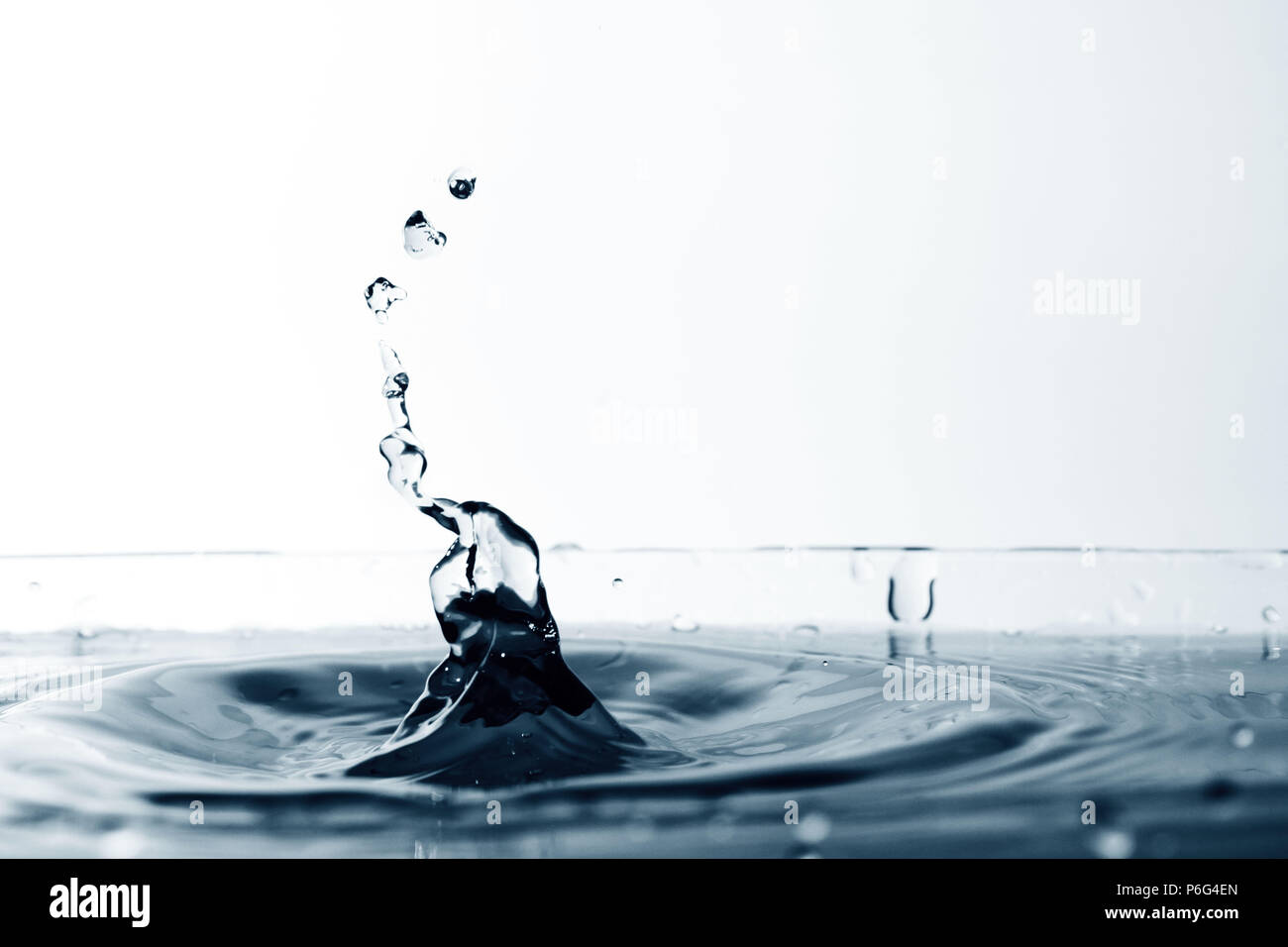 Water droplet as background Stock Photo - Alamy