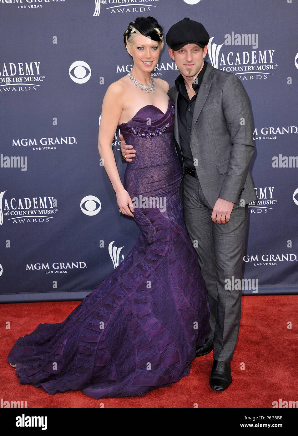 Shawna Thompson, Thompson Square arriving at the ACM Awards 2011 at the ...