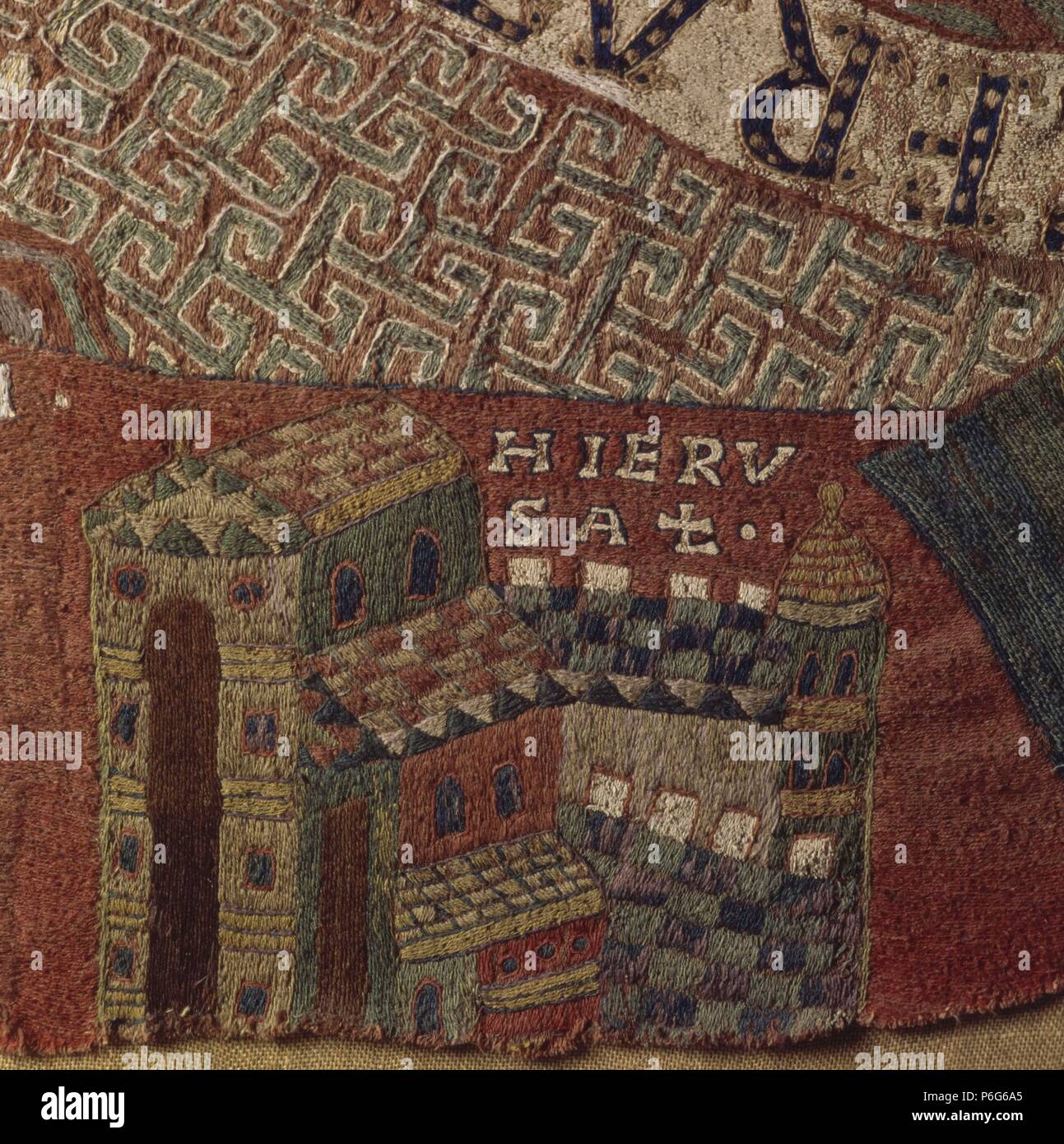 Detail the Tapestry of Creation, 11th century, Romanesque. Museum ...