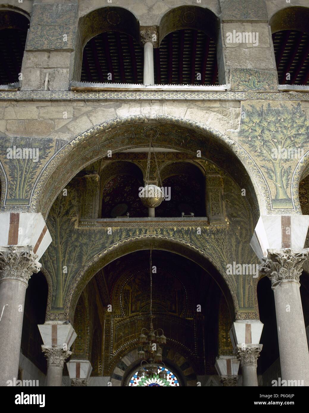Syria. Damascus. Umayyad Mosque or Great Mosque of Damascus. Built in ...
