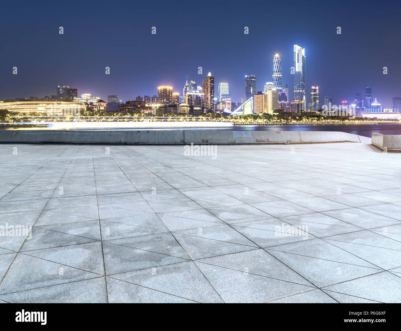 City appearance and skyline and night view High Resolution Stock ...