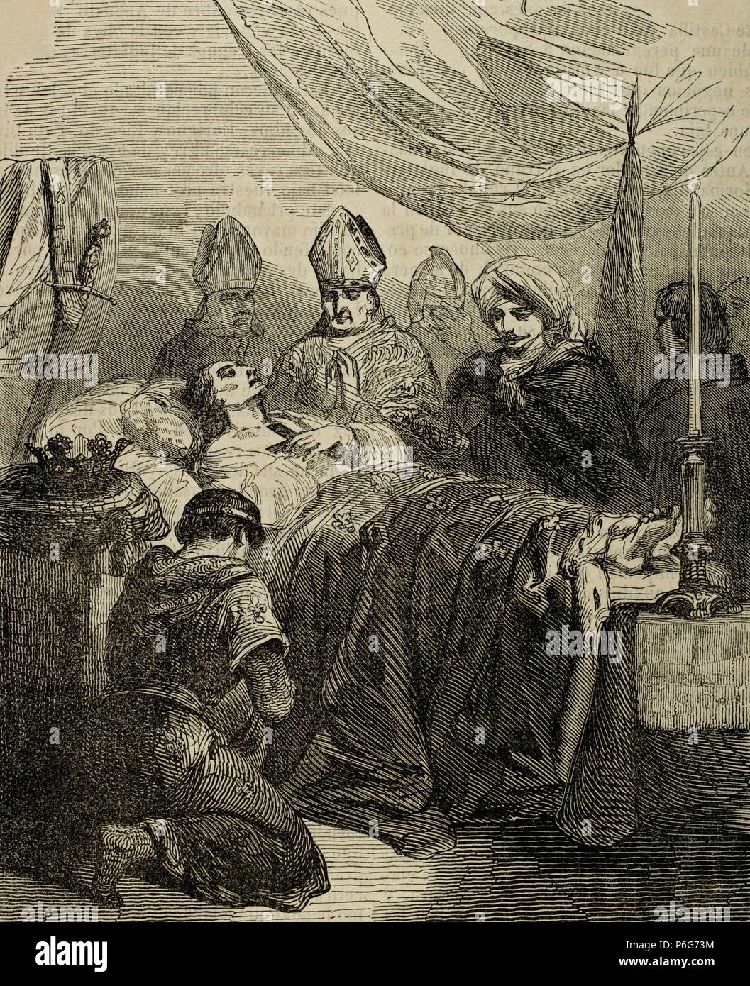 Crusade of louis ix to the holy land hi-res stock photography and ...