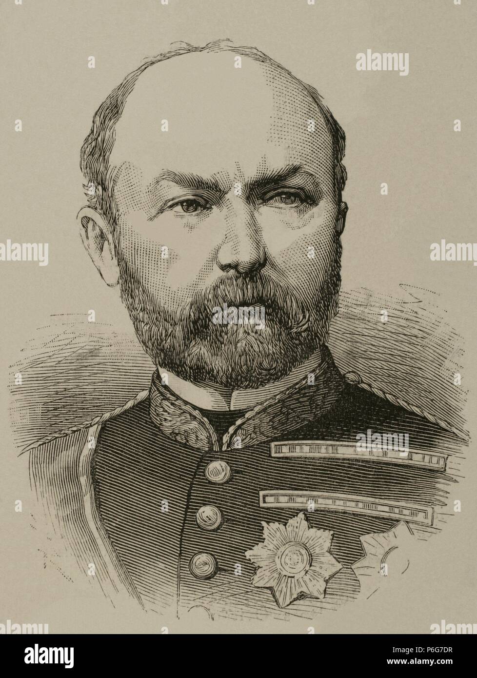 Jose Lopez Dominguez (1829-1911). Spanish military and political ...